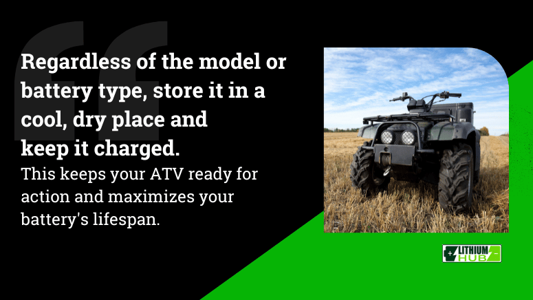 Choosing the Best Four-Wheeler Battery: Lithium or Lead-Acid?