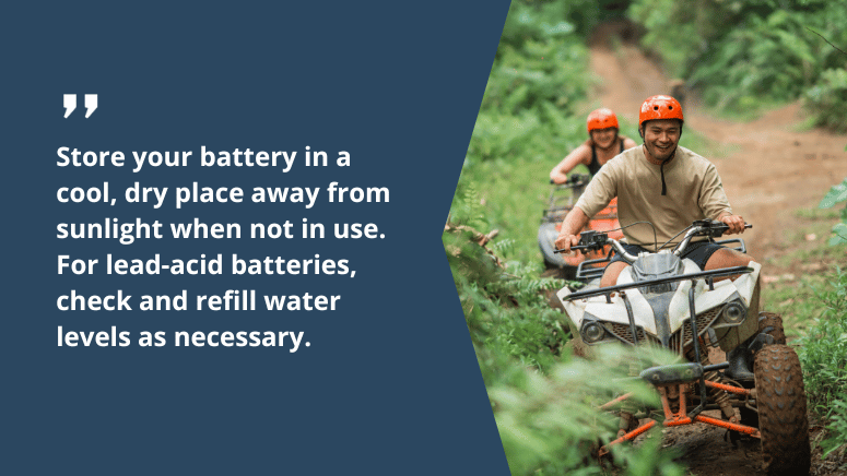 Rev Up Your Ride: Choosing the Best Powersports Battery