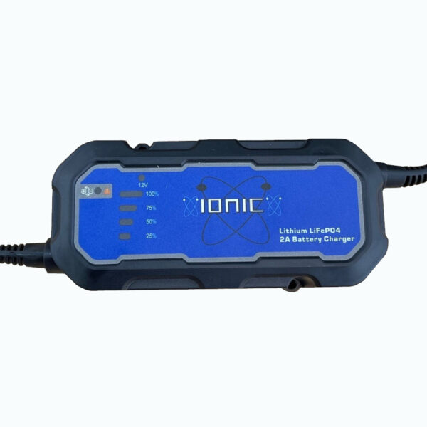 Buy 12V LiFePO4 2A Charger | LithiumHub Ionic