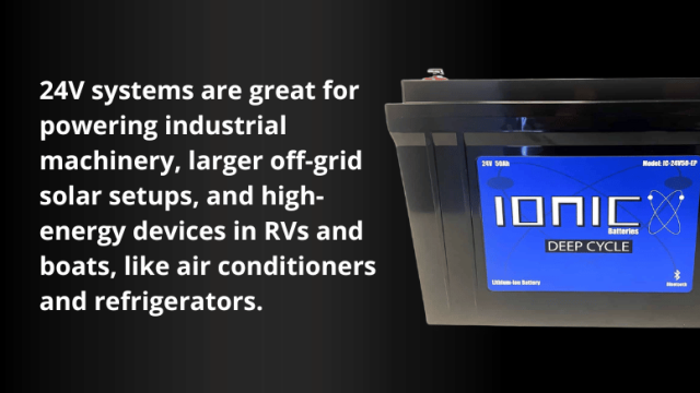 The Difference Between 12V & 24V: Which is Best for You?