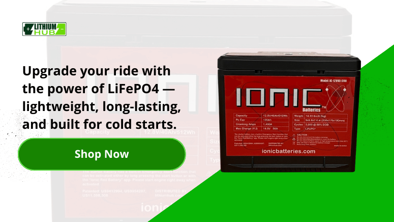 Can You Put a LiFePO4 Battery in Your Car? | LithiumHub