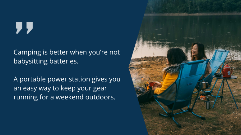 Best Portable Power Station for Camping and Off-Grid Weekends